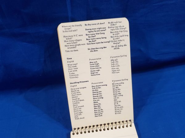 AIR FORCE VIETNAM NOTEBOOK - Doughboy Military Collectables Springfield ...
