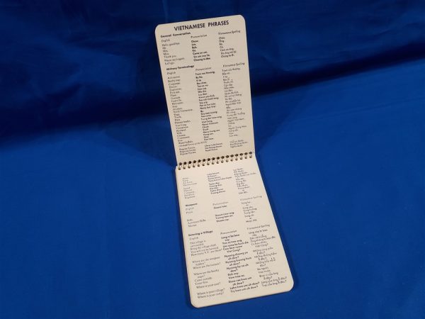 AIR FORCE VIETNAM NOTEBOOK - Doughboy Military Collectables Springfield ...