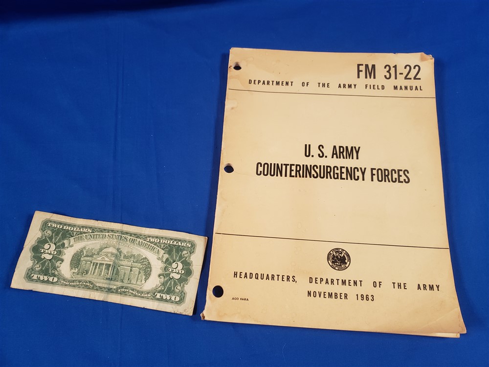 FM31-22 COUNTERINSURGE FORCE 1965 - Doughboy Military Collectables ...