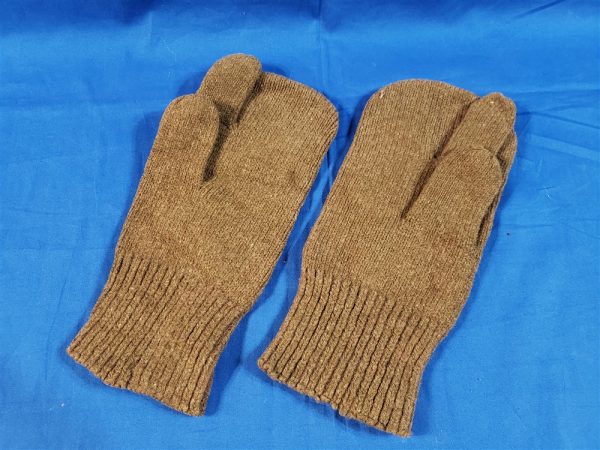 MITTEN INSERTS TRIGGER FINGER WWII - Doughboy Military Collectables ...