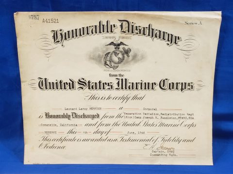 USMC Afr Amer paper set - Doughboy Military Collectables Springfield ...
