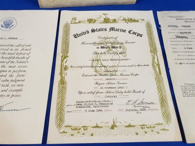 USMC Afr Amer paper set - Doughboy Military Collectables Springfield ...