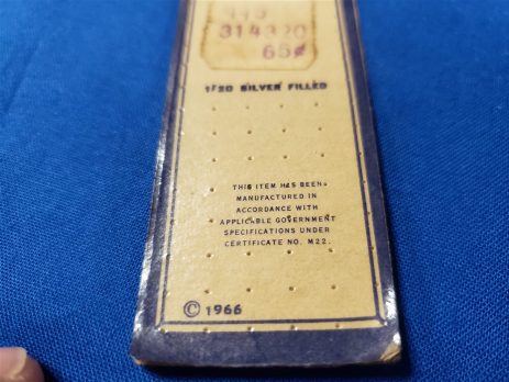 Bar Rifle Qual meyer card - Doughboy Military Collectables Springfield ...