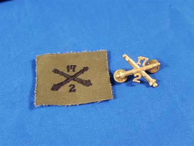 17th field artl insig set - Doughboy Military Collectables Springfield ...