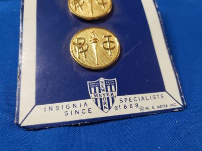Discs ROTC Meyer card - Doughboy Military Collectables Springfield Missouri