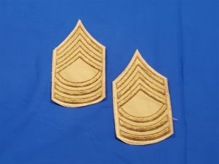 Chevrons Msgt Tan WWII - Doughboy Military Collectables Springfield ...