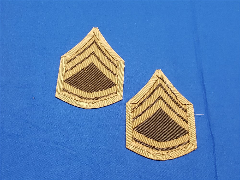 Chevrons USMC Gunny bevo - Doughboy Military Collectables Springfield ...