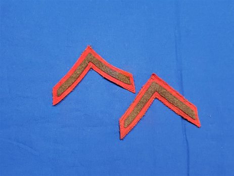 Chevrons USMC PFC Greens - Doughboy Military Collectables Springfield ...