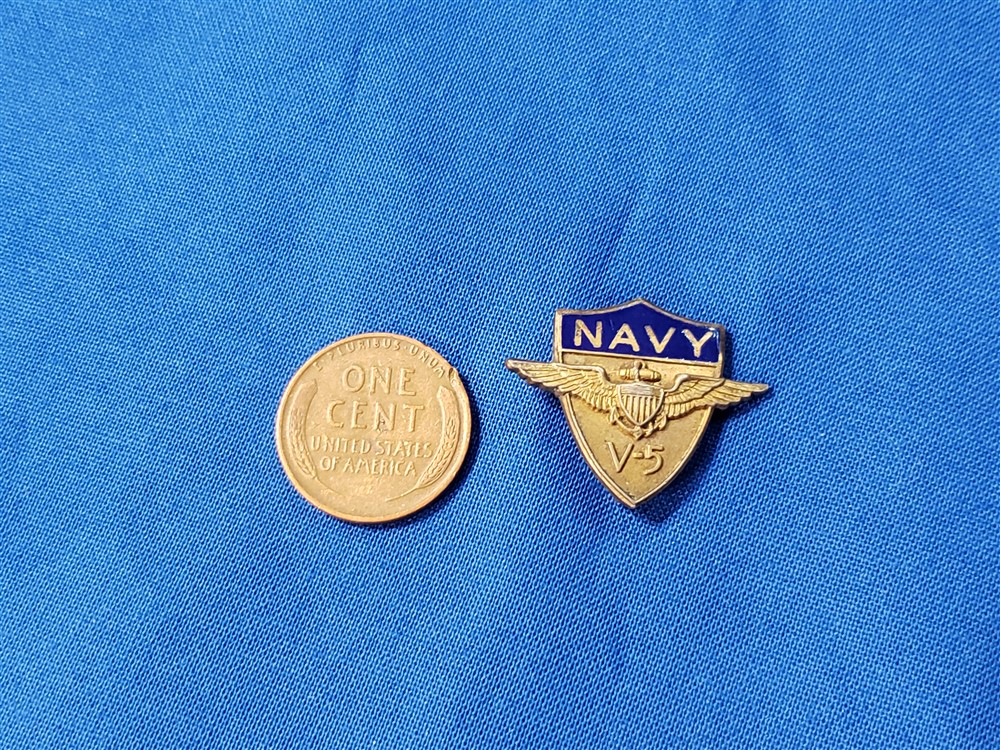 Navy V5 Aviation Prog Pin - Doughboy Military Collectables Springfield ...
