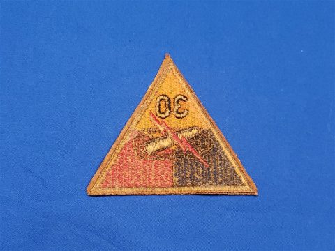 Patch 30th Armor 1950s - Doughboy Military Collectables Springfield ...