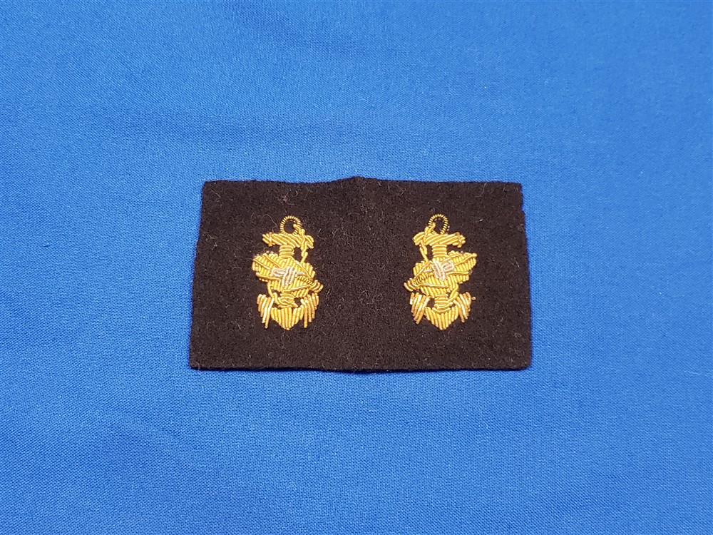 Rate set Navy bullion Cook - Doughboy Military Collectables Springfield ...