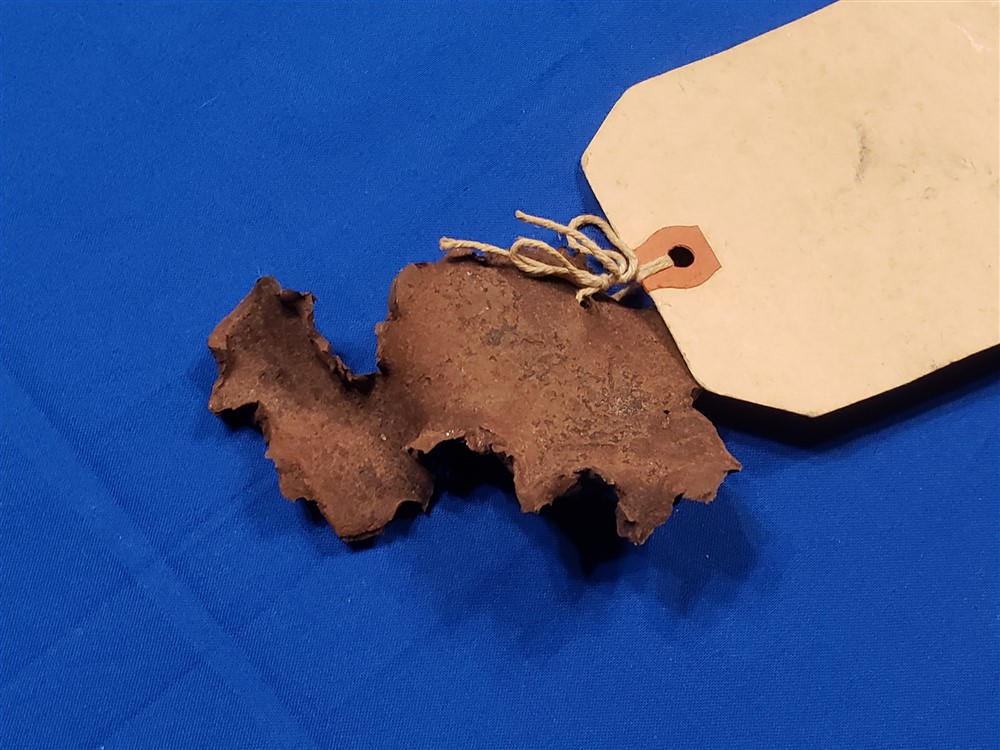 Shrapnel from USS ICS - Doughboy Military Collectables Springfield Missouri
