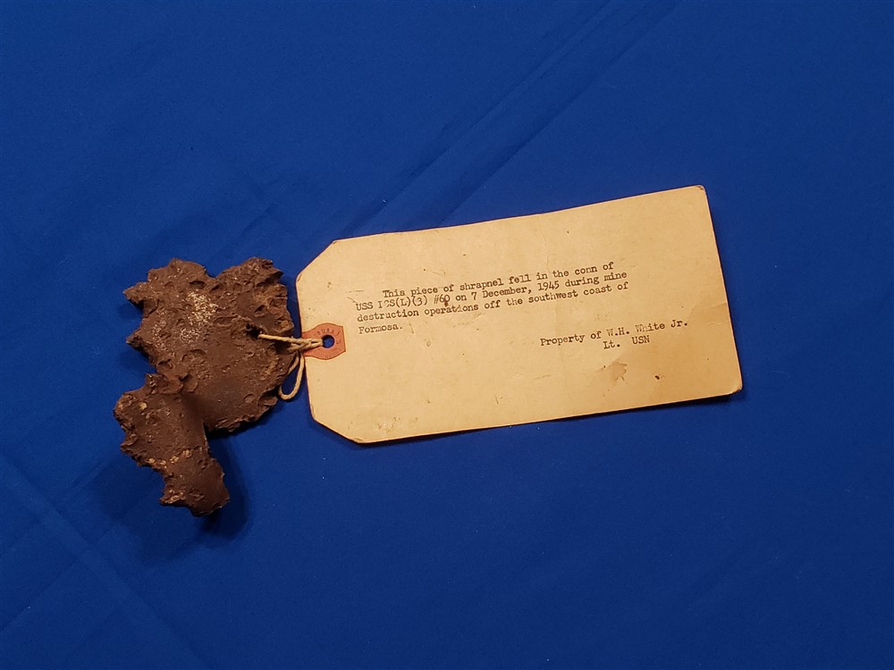 Shrapnel from USS ICS - Doughboy Military Collectables Springfield Missouri