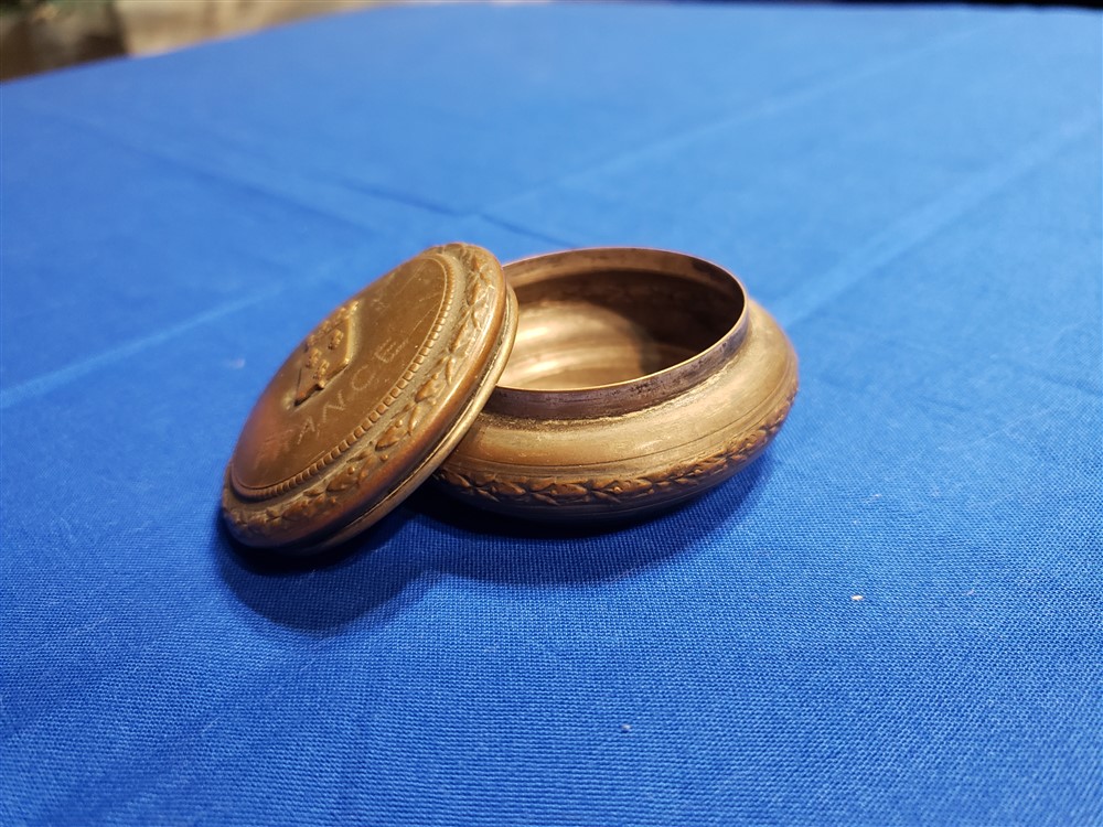 Trench Art Snuff jar Arras - Doughboy Military Collectables Springfield ...
