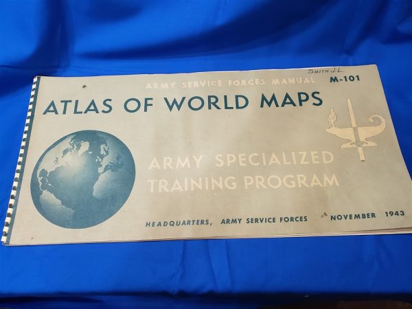 World Atlas AC WWII - Doughboy Military Collectables Springfield Missouri