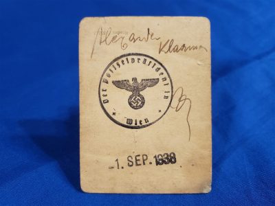 Photo Police Stamped WWII - Doughboy Military Collectables Springfield ...