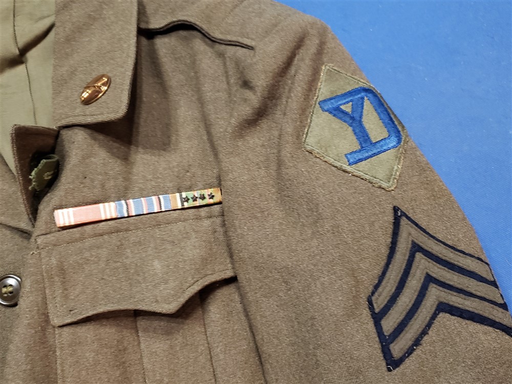 Tunic 26th Div sgt - Doughboy Military Collectables Springfield Missouri