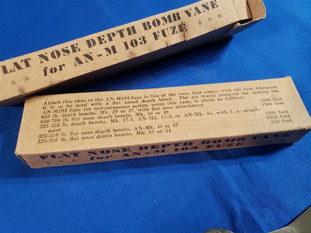 Depth Bomb Fuze ANM103 - Doughboy Military Collectables Springfield ...