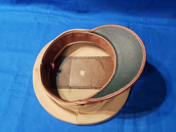 Visor Tan Enl WWII - Doughboy Military Collectables Springfield Missouri