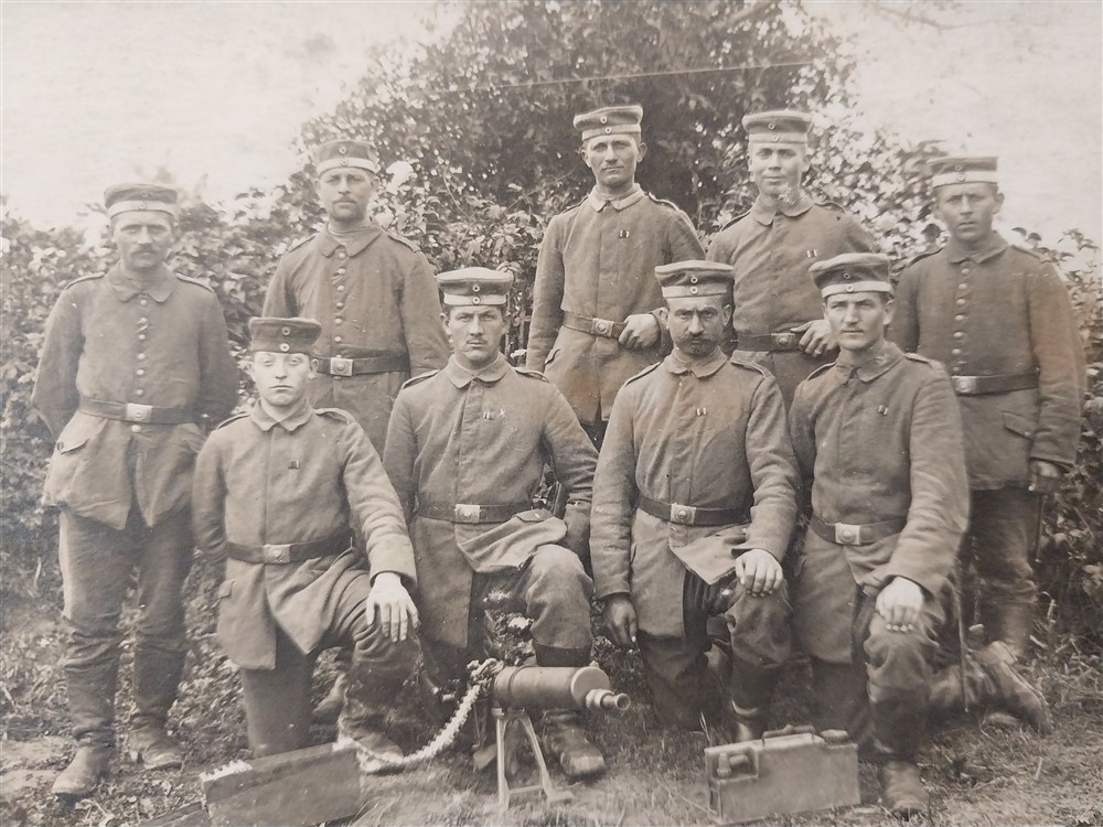 RPPC MG 08 squad 3 - Doughboy Military Collectables Springfield Missouri
