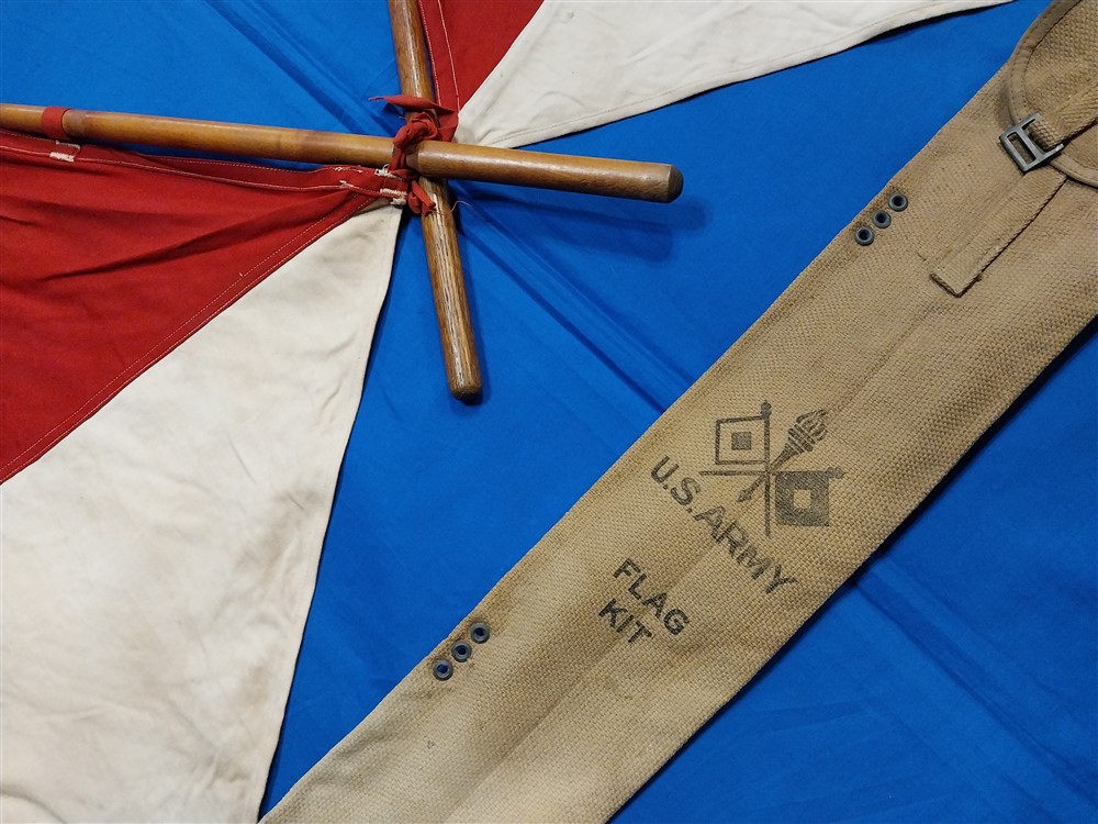 Signal flag kit WWI - Doughboy Military Collectables Springfield Missouri
