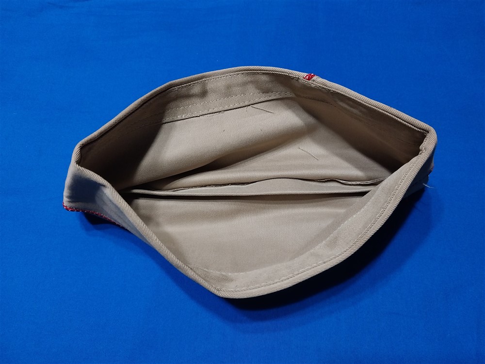 Garrison cap tan ENG - Doughboy Military Collectables Springfield Missouri