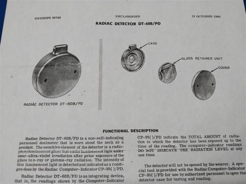 Radiac Detector Navy VN - Doughboy Military Collectables Springfield ...