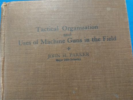 Tactical MG manual 1899 - Doughboy Military Collectables Springfield ...