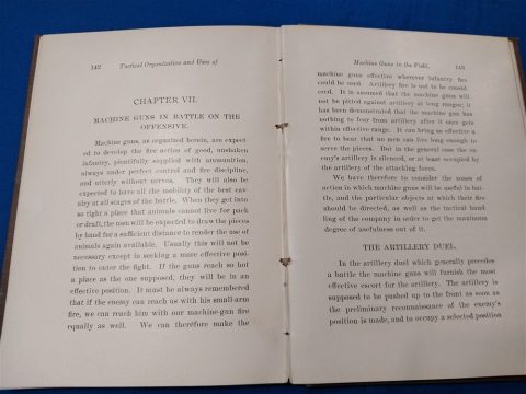Tactical MG manual 1899 - Doughboy Military Collectables Springfield ...
