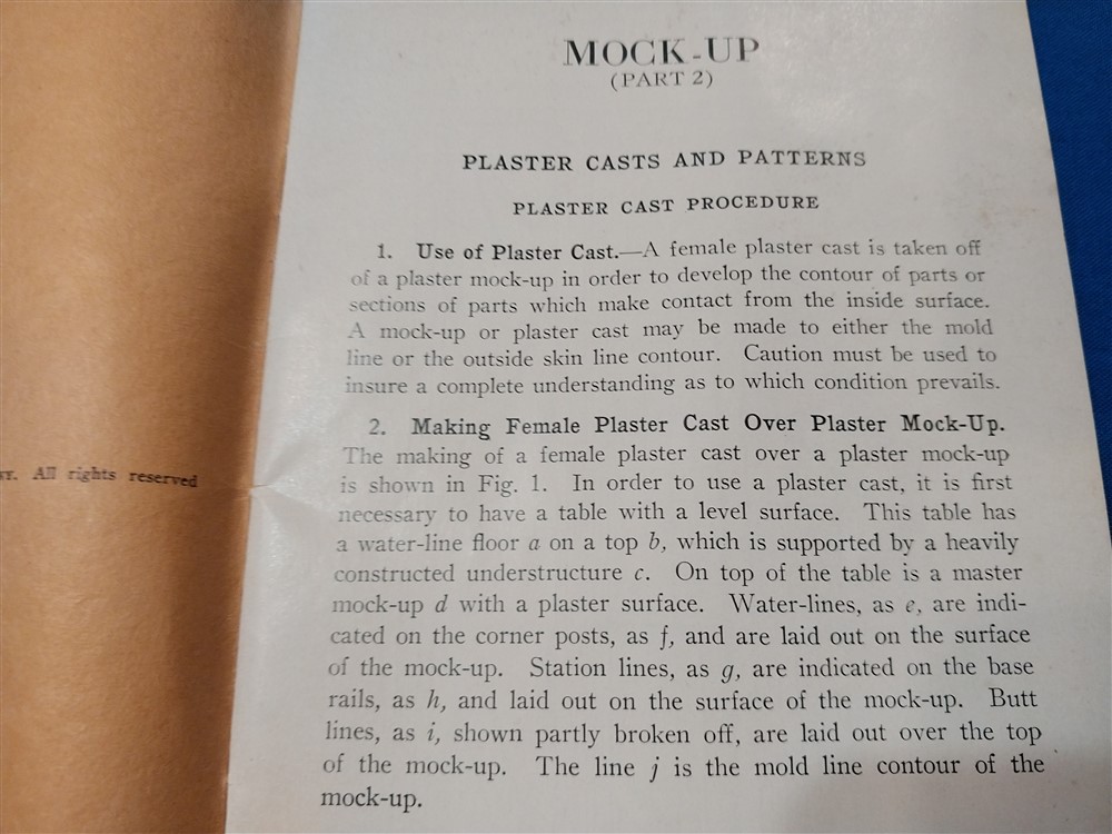 Templets mock plane manual - Doughboy Military Collectables Springfield ...