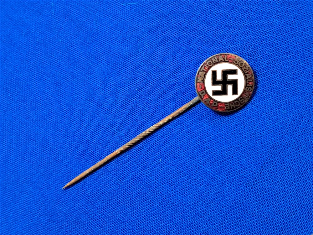 Stickpin NSDAP party badge - Doughboy Military Collectables Springfield ...