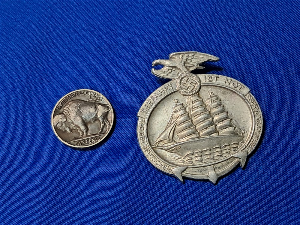 Tinnie Seafaring 1935 pin - Doughboy Military Collectables Springfield ...
