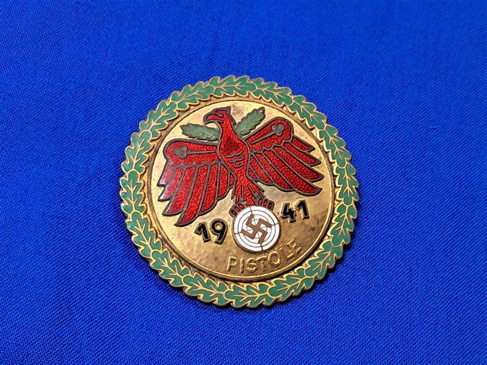 Tirol Pistol master badge - Doughboy Military Collectables Springfield ...