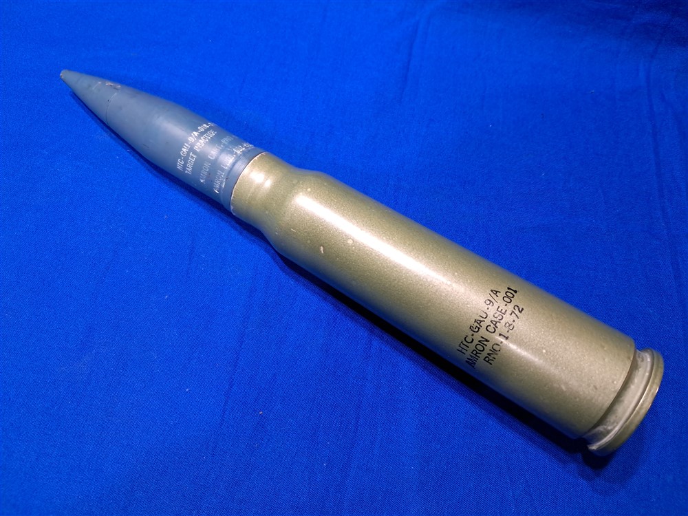 Shell 30mm GAU Dummy - Doughboy Military Collectables Springfield Missouri