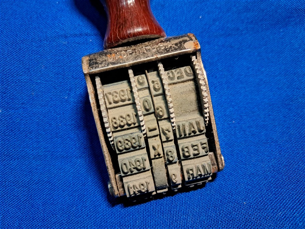 Date stamper WWII 37-44 - Doughboy Military Collectables Springfield ...