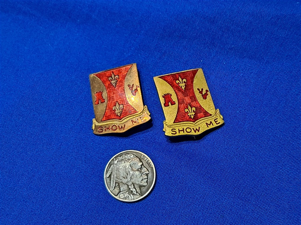 DUI set 128th FA - Doughboy Military Collectables Springfield Missouri