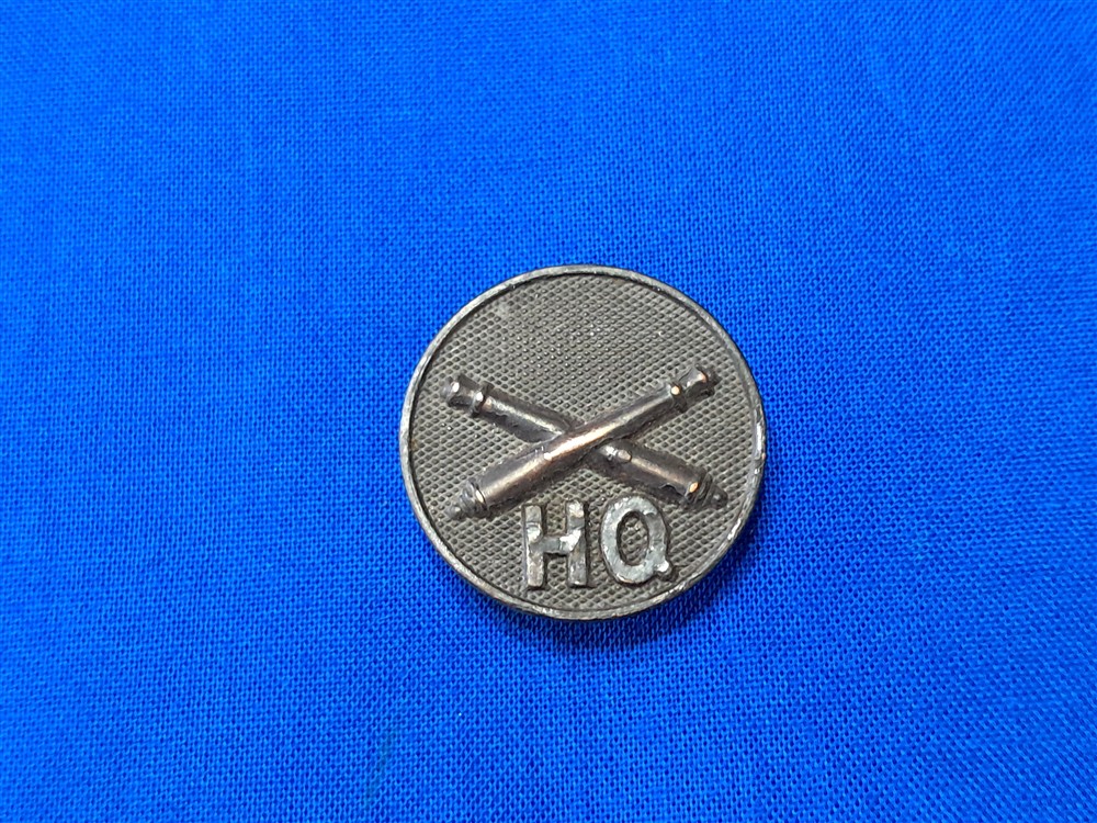 Disc WWI Art "HQ" - Doughboy Military Collectables Springfield Missouri