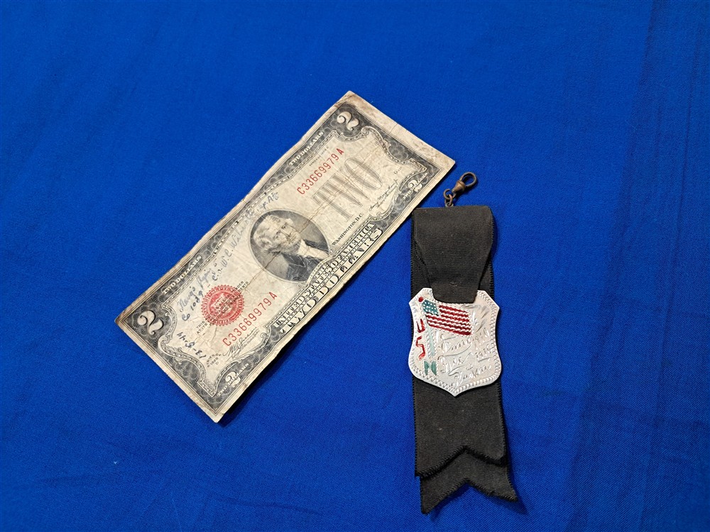 Watch fob Navy 1916 - Doughboy Military Collectables Springfield Missouri