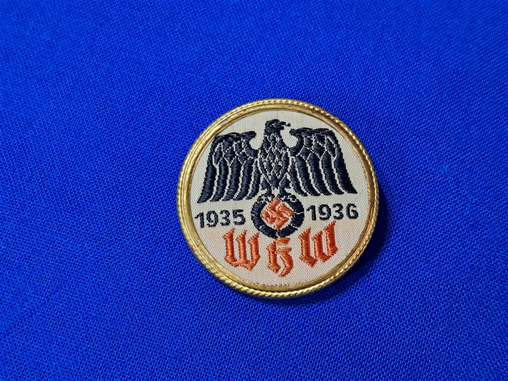WHW donation pin 35-36 - Doughboy Military Collectables Springfield ...