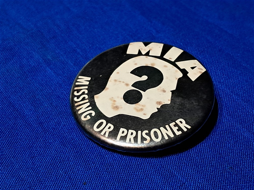 MIA Vietnam button pin - Doughboy Military Collectables Springfield ...
