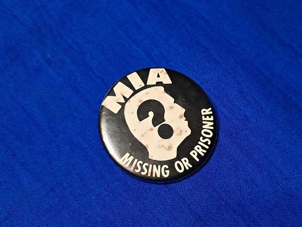 MIA Vietnam button pin - Doughboy Military Collectables Springfield ...