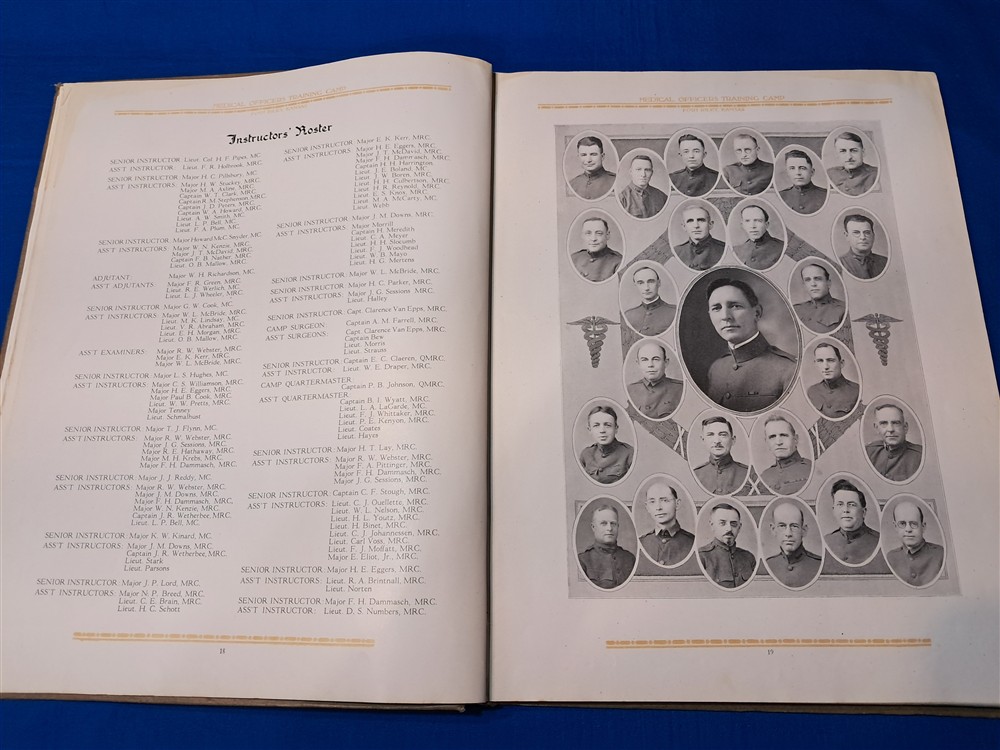 Yearbook Ft. Riley 1918 - Doughboy Military Collectables Springfield ...