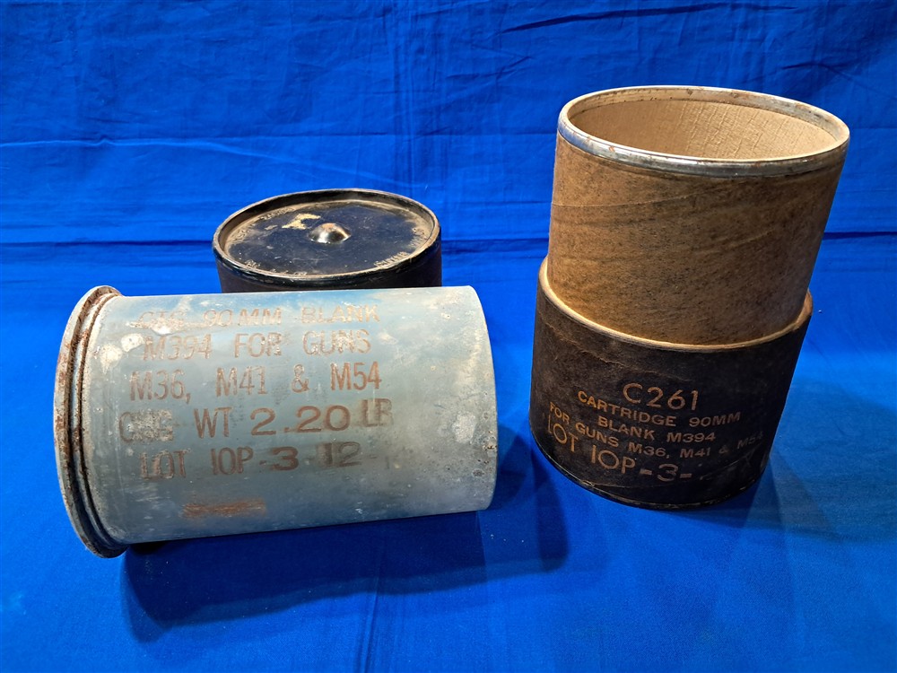 Blank 90mm Shell 63 - Doughboy Military Collectables Springfield Missouri