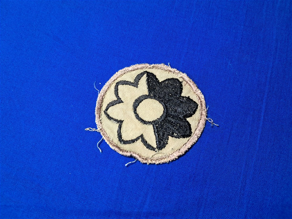 Patch 9th ID Theater - Doughboy Military Collectables Springfield Missouri