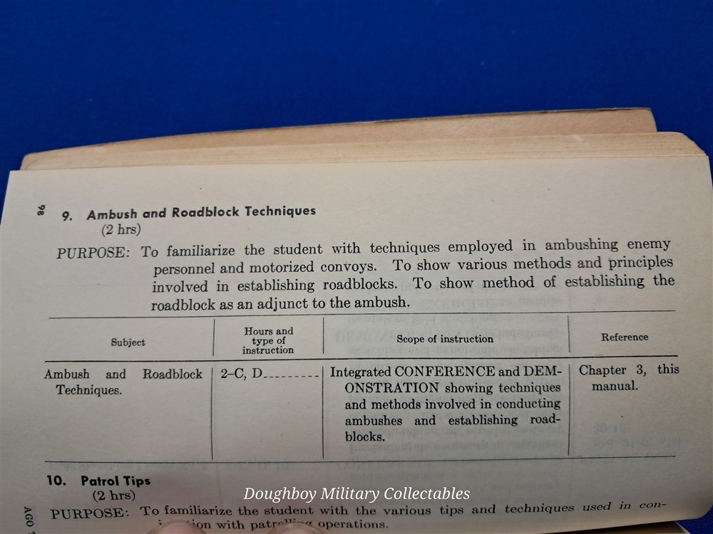 FM21-50 Ranger trng 57 - Doughboy Military Collectables Springfield ...