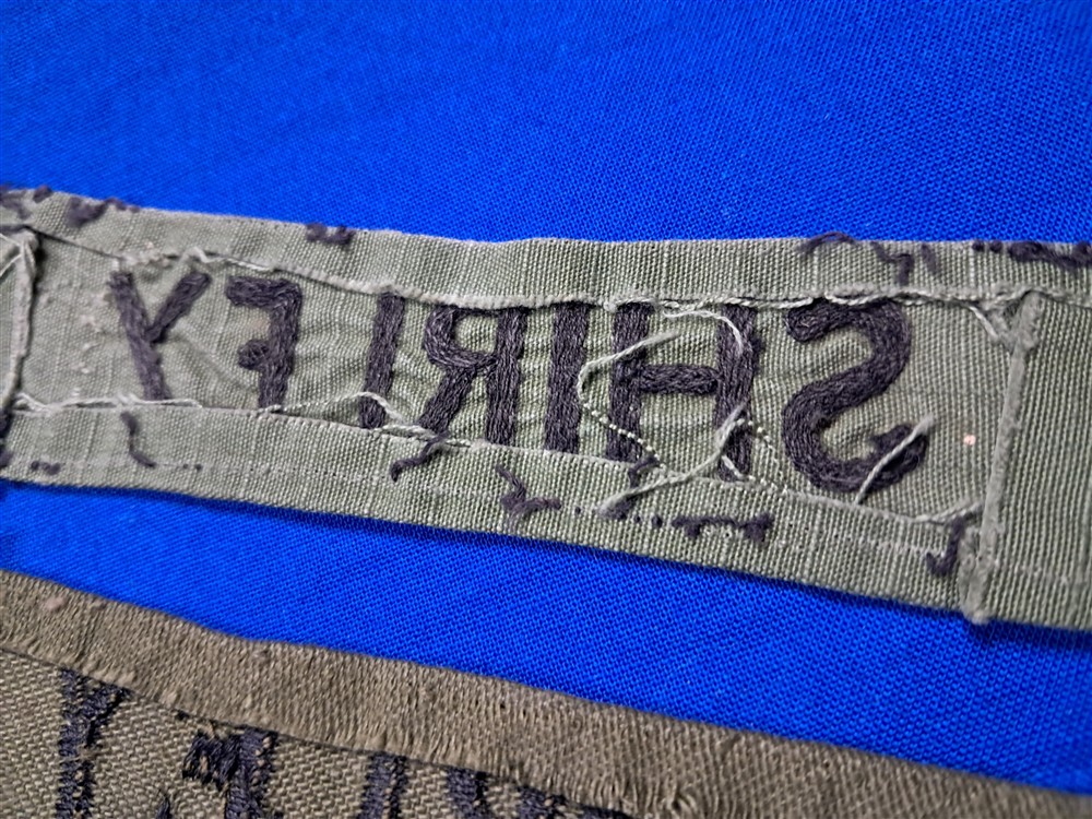 Name tape Thai joke - Doughboy Military Collectables Springfield Missouri