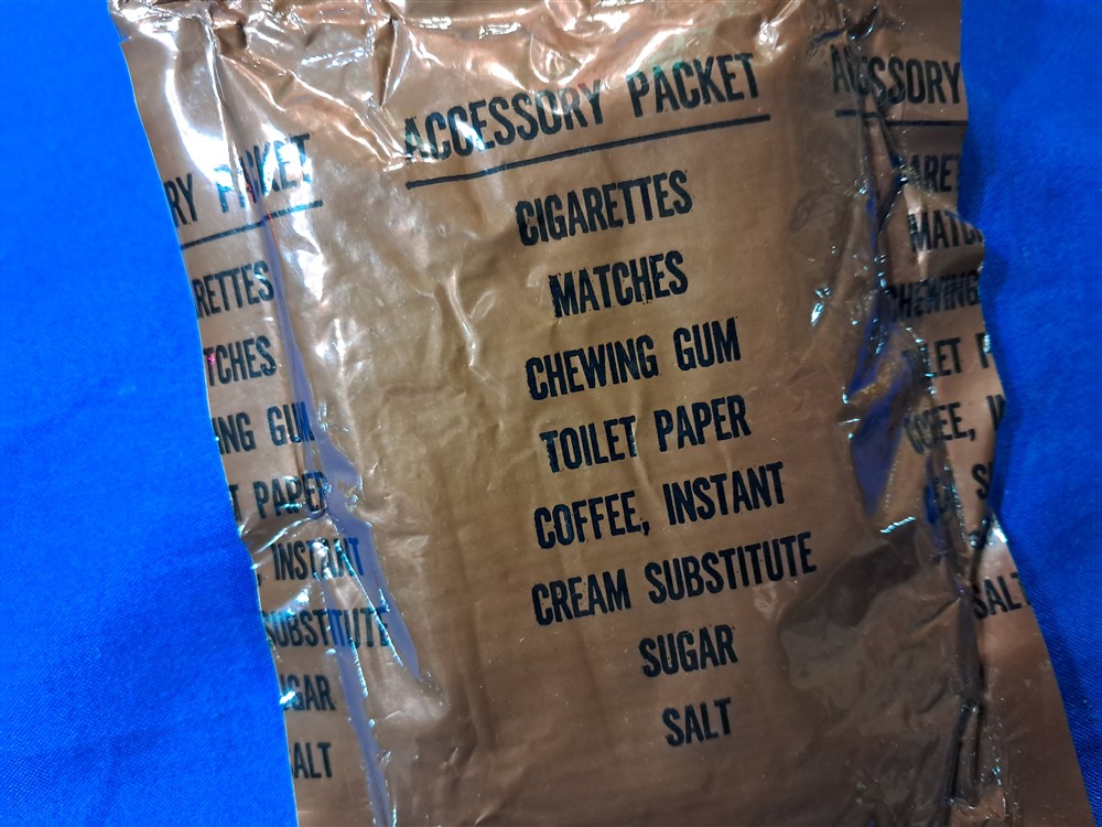 C-ration Acc pack 69 - Doughboy Military Collectables Springfield Missouri