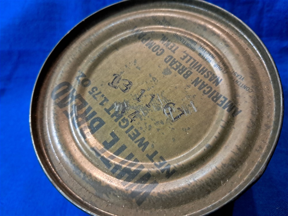 C-ration W Bread 67 - Doughboy Military Collectables Springfield Missouri